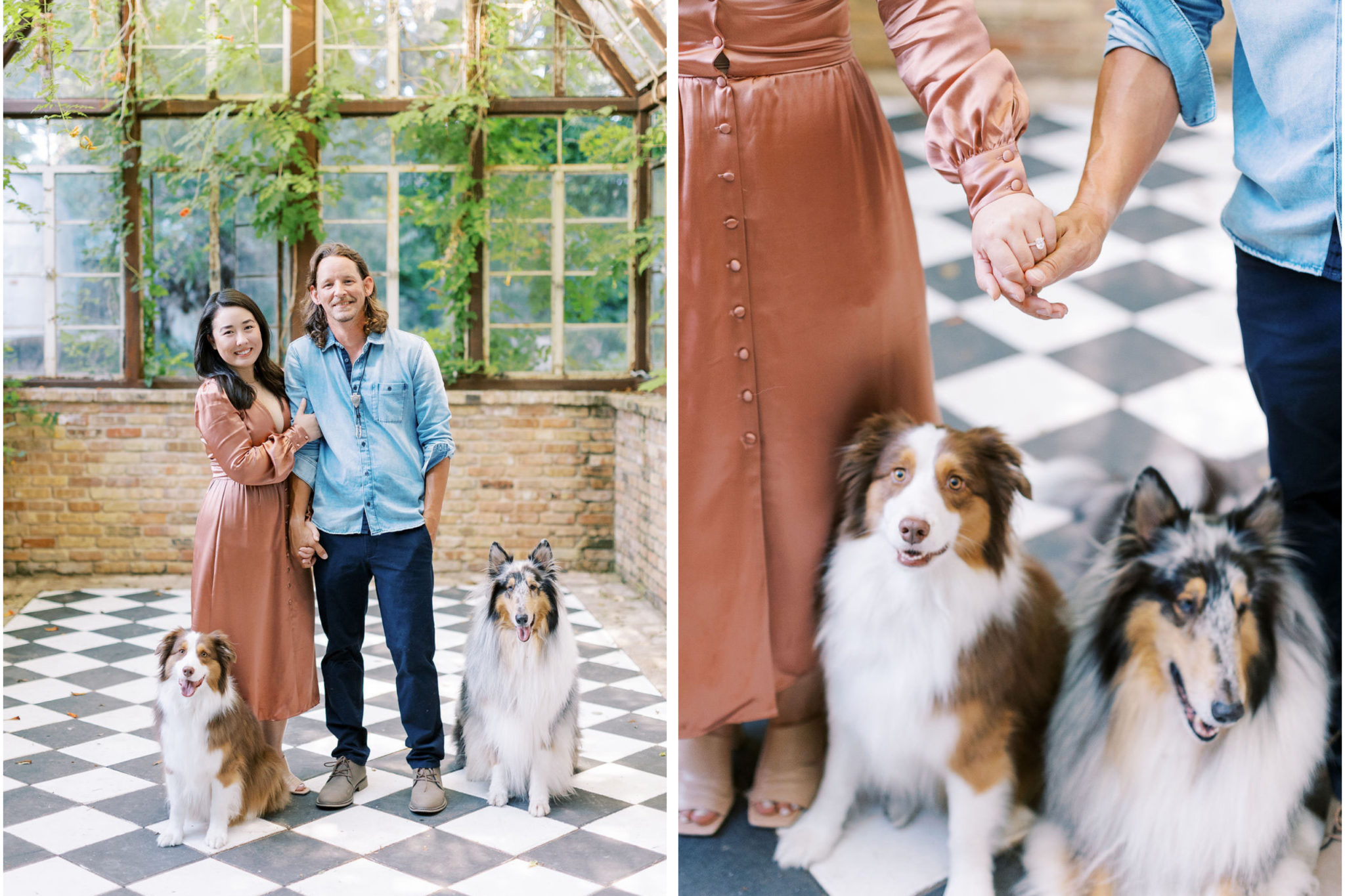 VW Bus Engagement at Sekrit Theater | Jamie & Kyle - dianabrewer.com